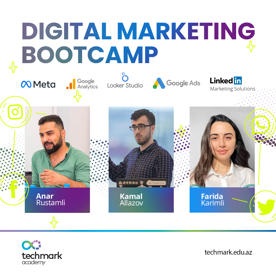 Digital Marketing Kursu - 4 aylıq Rəqəmsal Marketinq Proqramı | techmark.edu.az